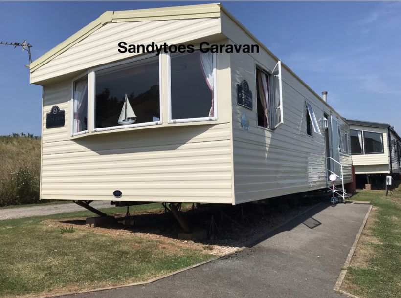 8 Berth Caravan for hire Devon Cliffs, Devon